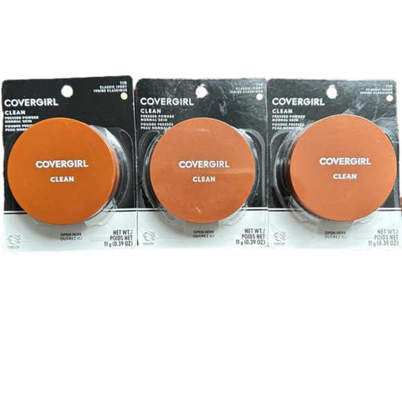 COVERGIRL | Makeup | New 3 Covergirl Clean Pressed Powder 1 Classic ...